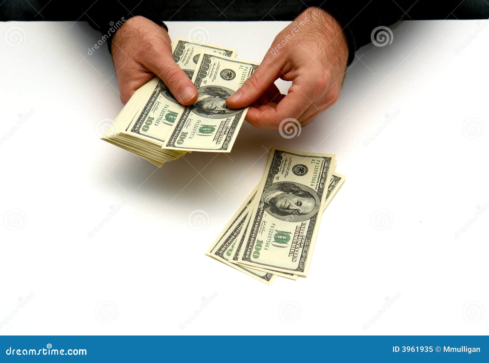 Money man stock image. Image of hundreds, hands, cash - 3961935