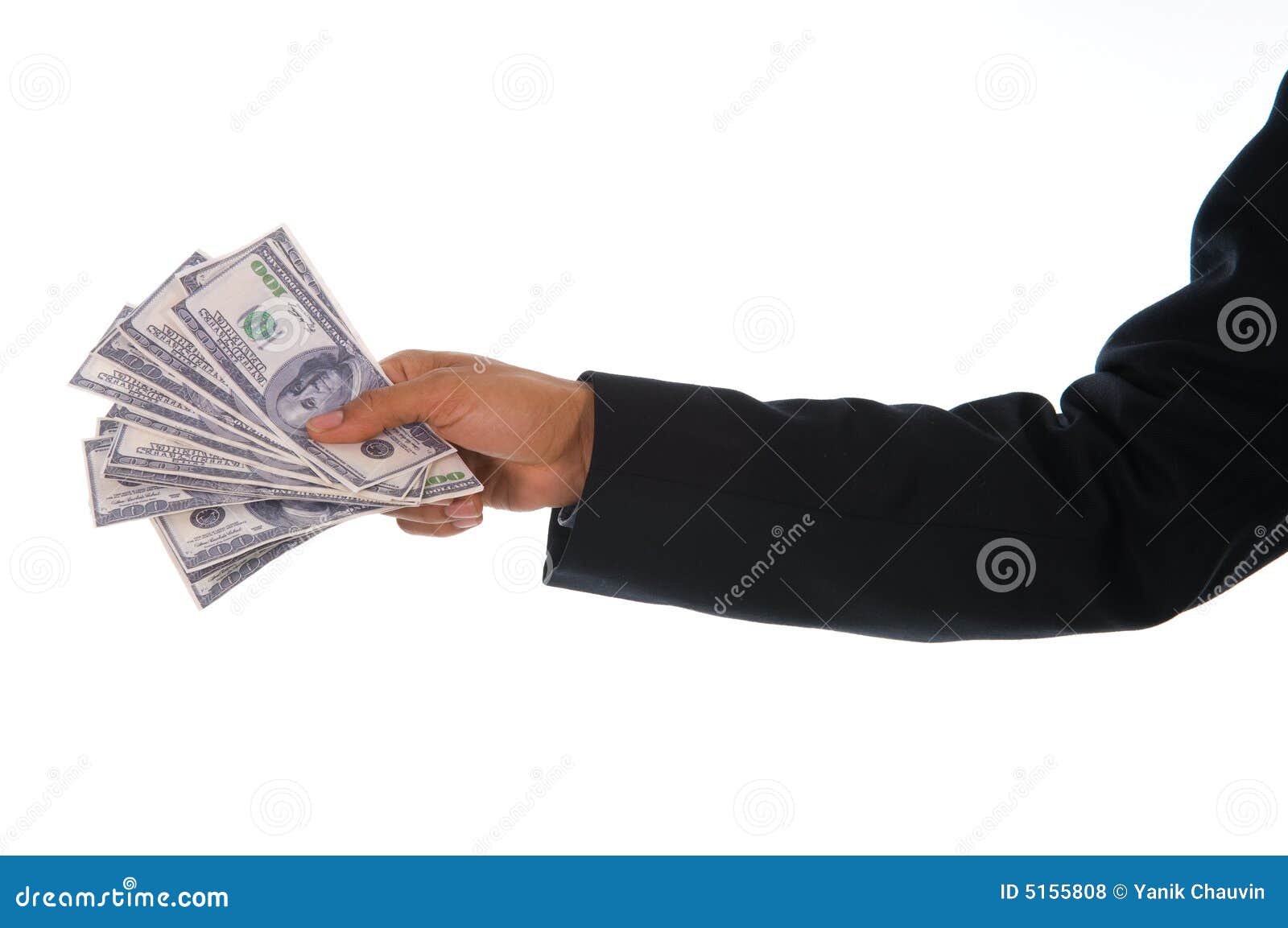 Money Man stock photo. Image of cash, isolated, business - 5155808