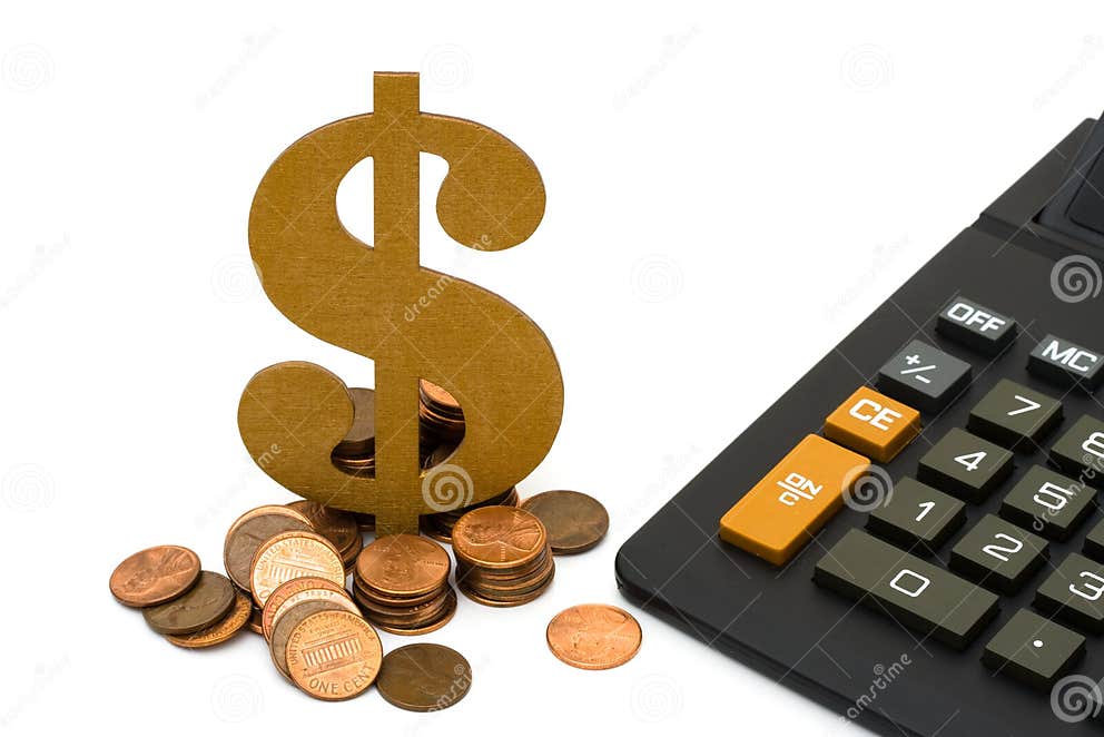 Money Matters stock photo. Image of dollar, copper, overwhite - 15668478