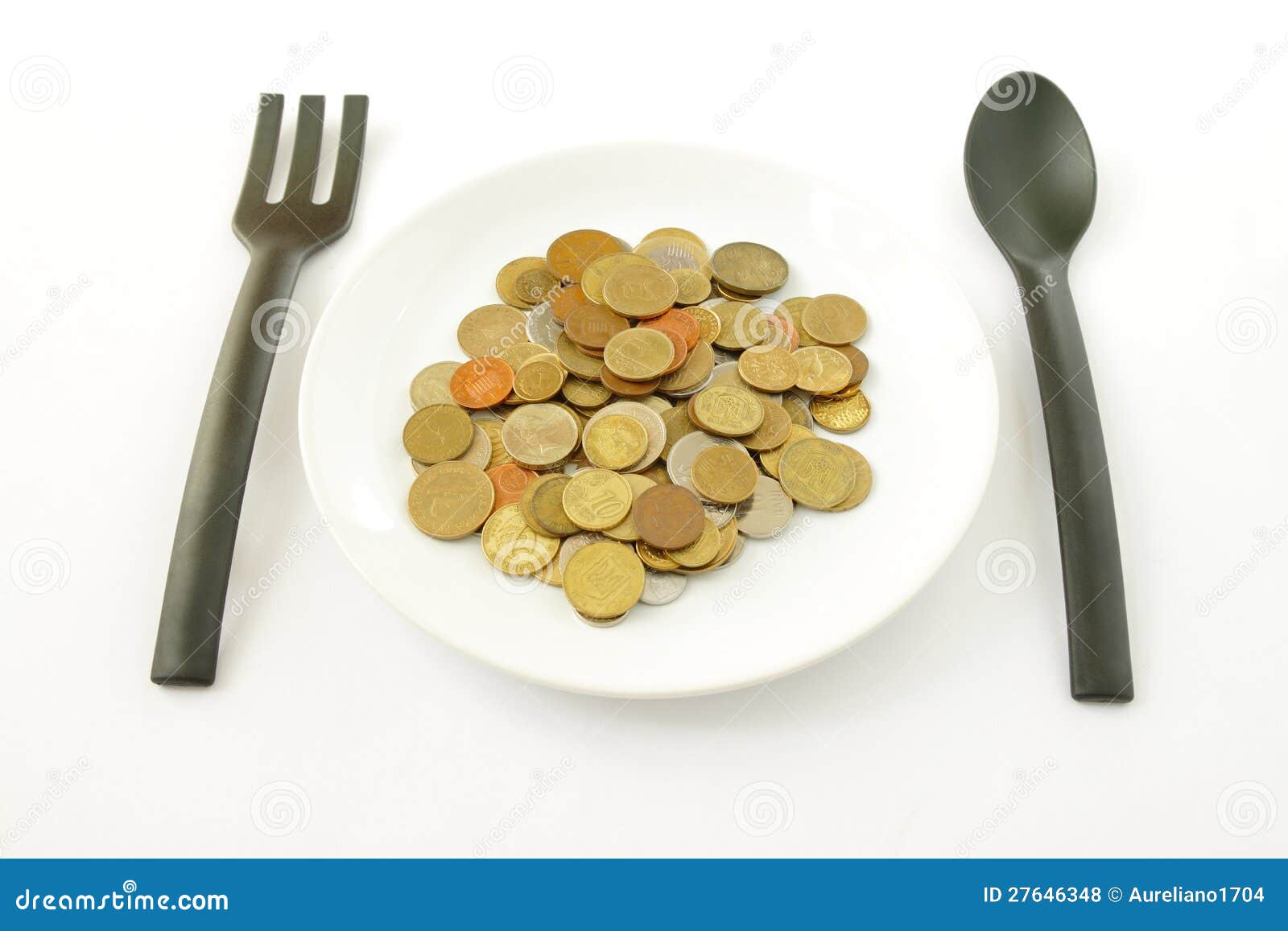 Money Meal stock photo. Image of wealth, bank, account - 27646348