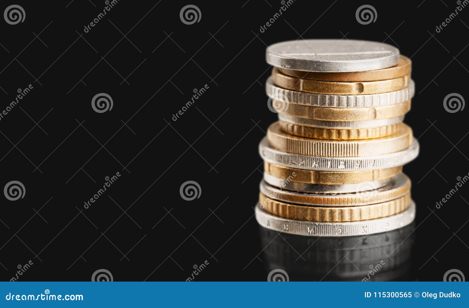 Money stock image. Image of rich, moneys, stack, pound - 115300565
