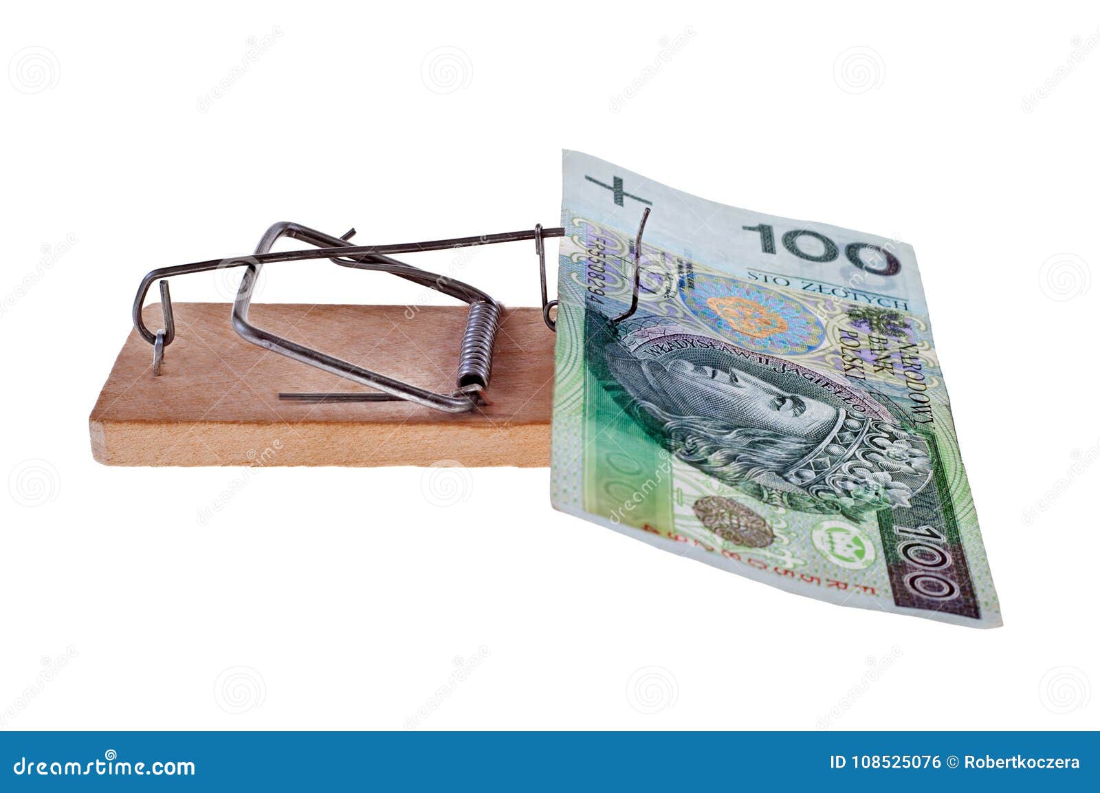 Money trap stock photo. Image of bill, save, market - 108525076