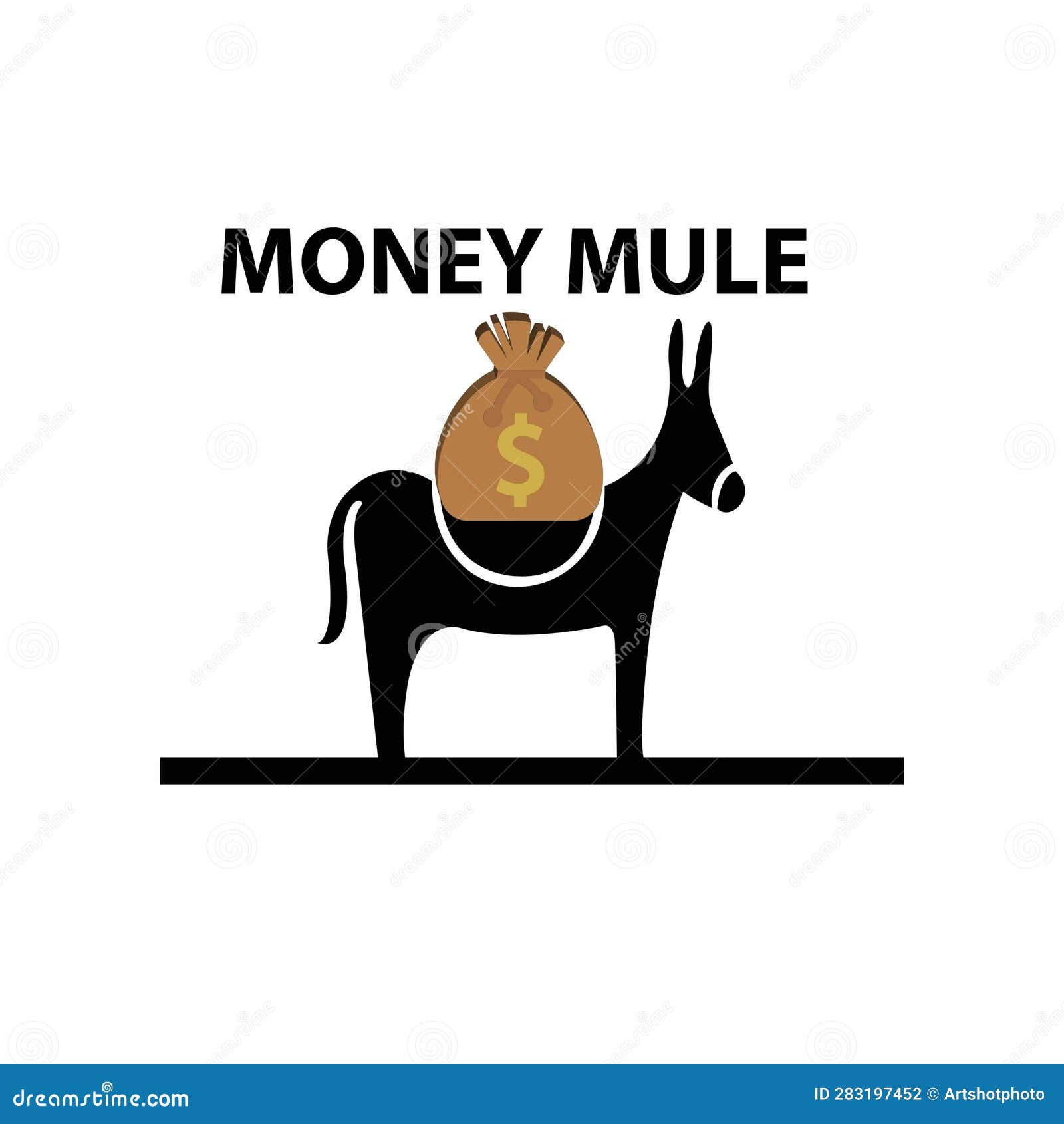 Money Mule Stock Illustrations – 11 Money Mule Stock Illustrations ...