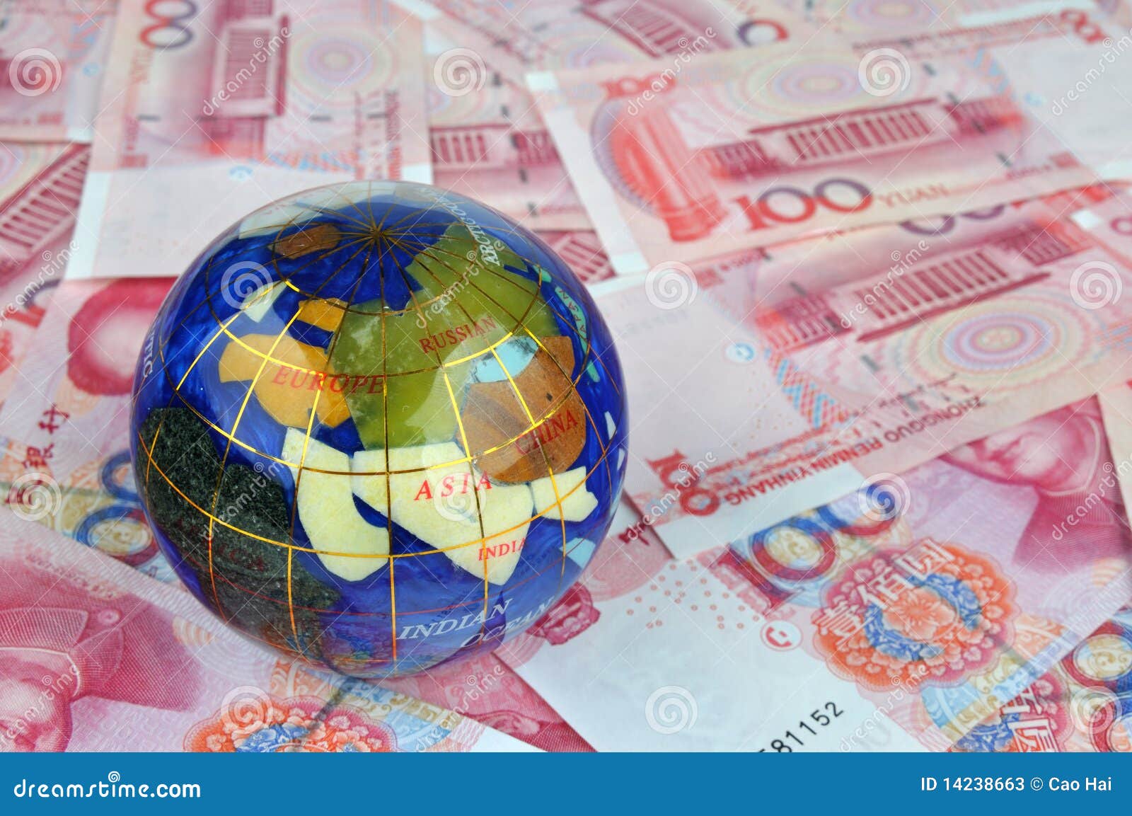 Money note and Globe stock image. Image of wide, sphere - 14238663