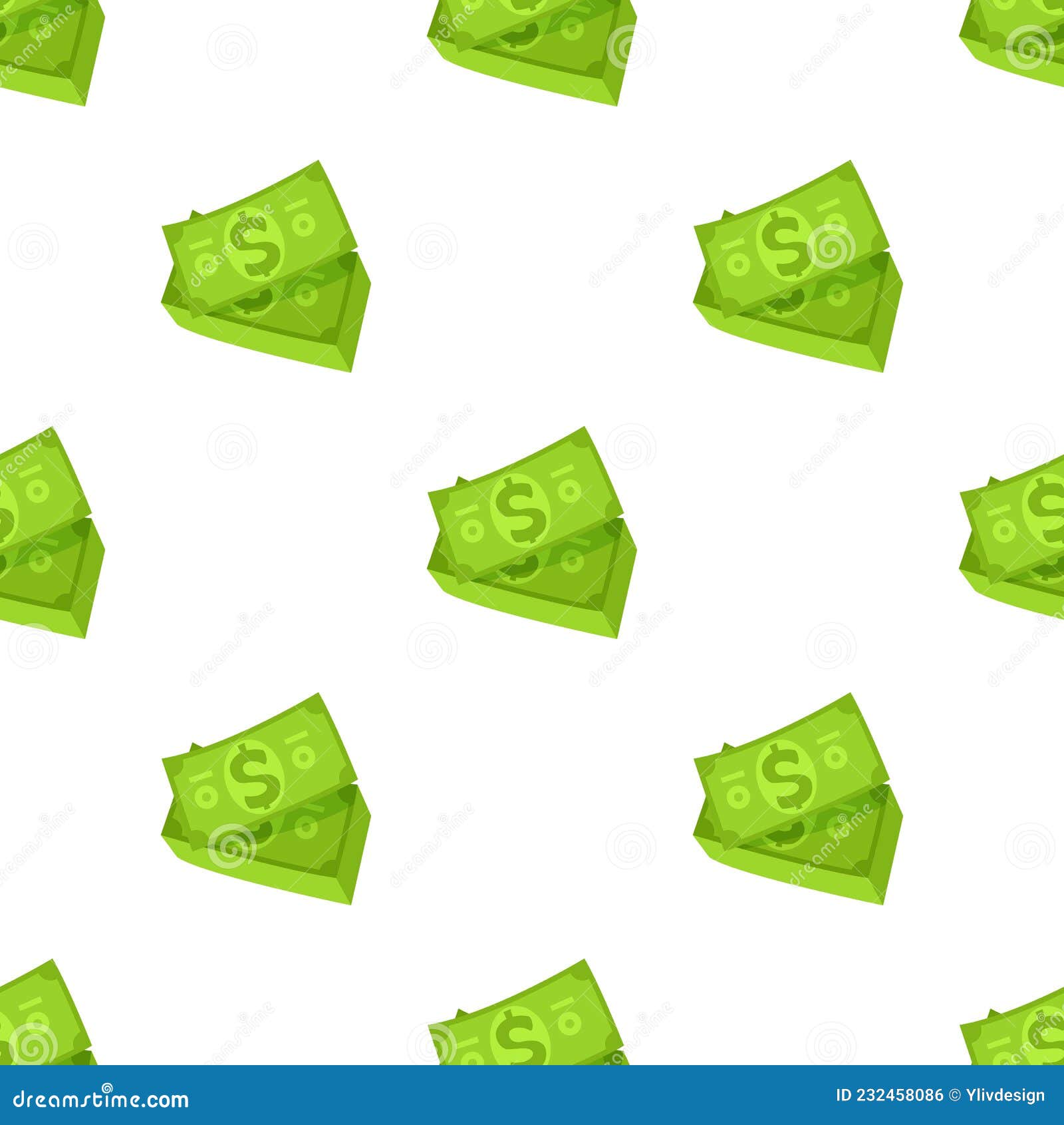 Money Pattern Seamless Vector Stock Vector - Illustration of design ...