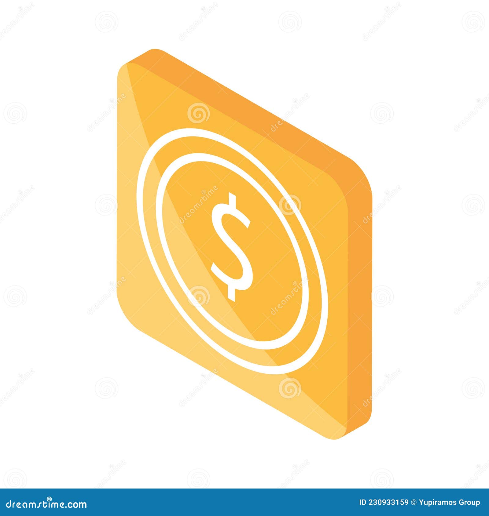 Money payment button stock vector. Illustration of finance - 230933159