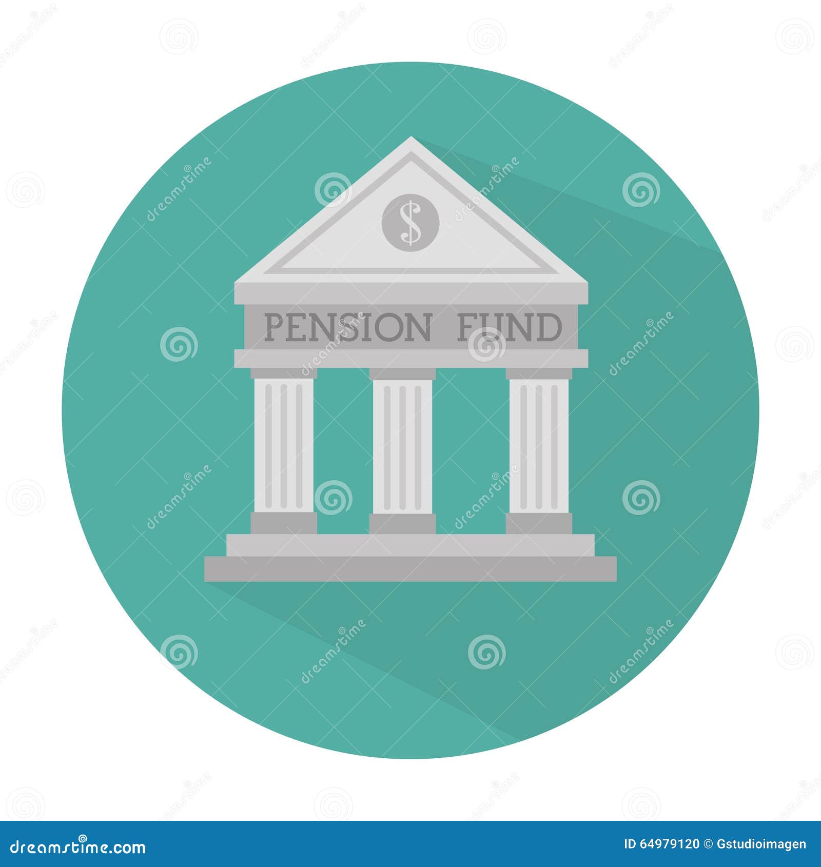 Money pension fund stock illustration. Illustration of pension - 64979120