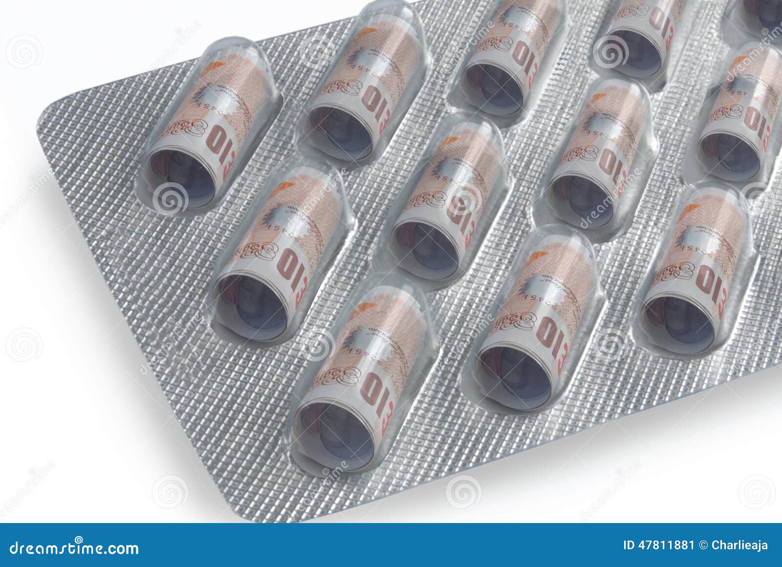 Money pills editorial photo. Image of investment, pills - 47811881