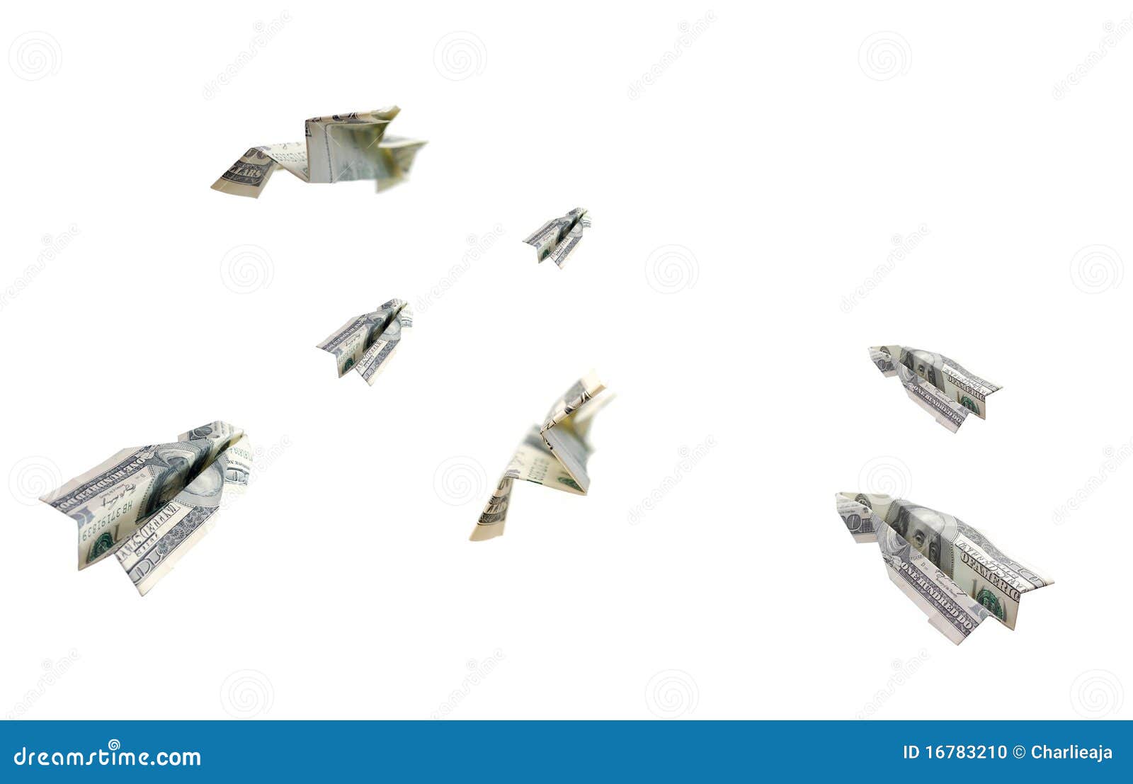 Money planes stock photo. Image of dollars, financial - 16783210
