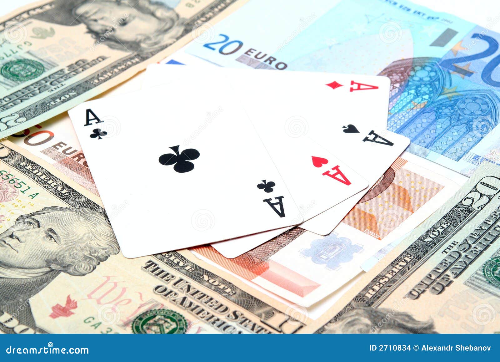 Money Playing Cards Picture. Image: 2710834