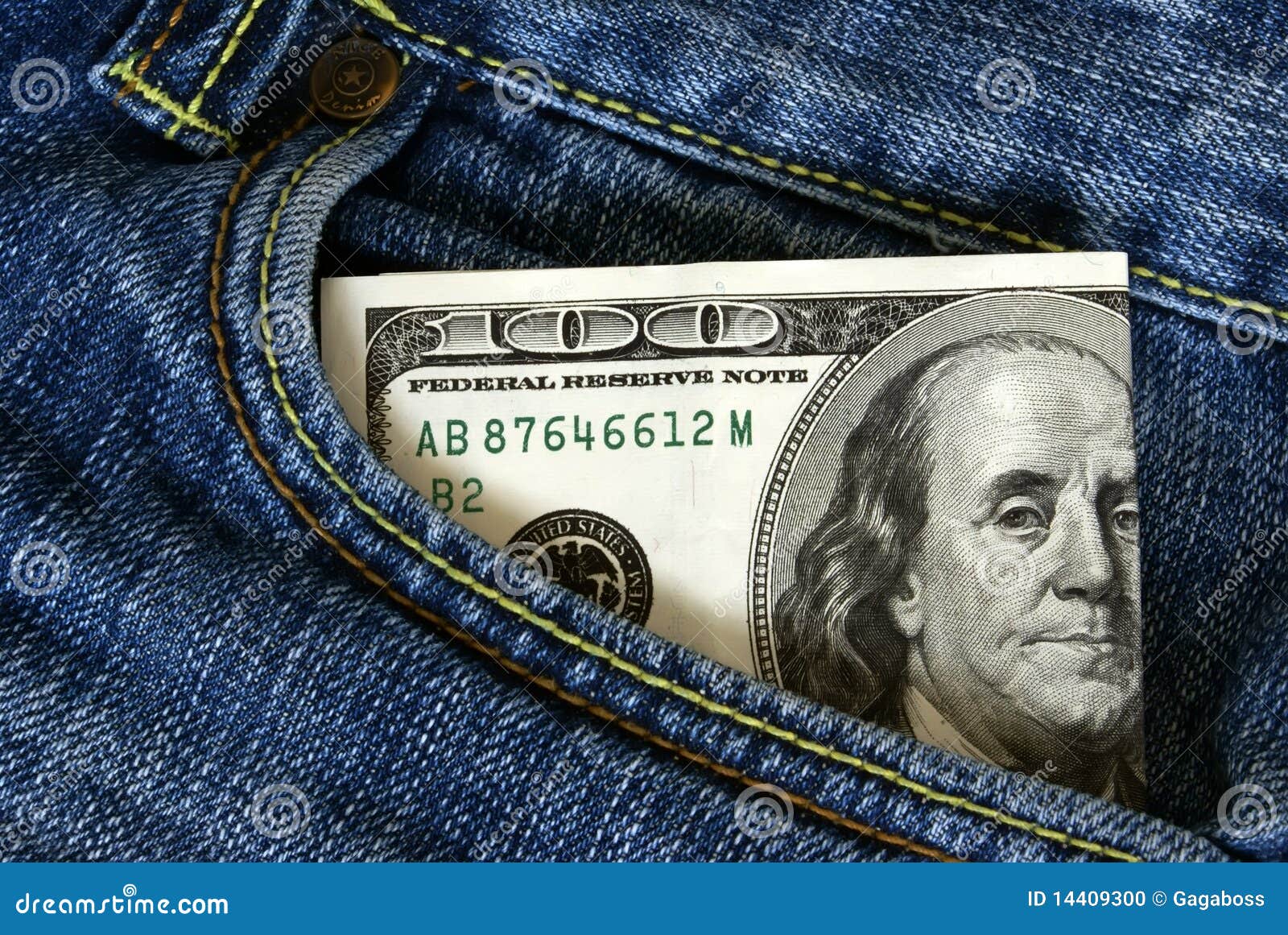 Money in the pocket stock photo. Image of spending, pocket - 14409300