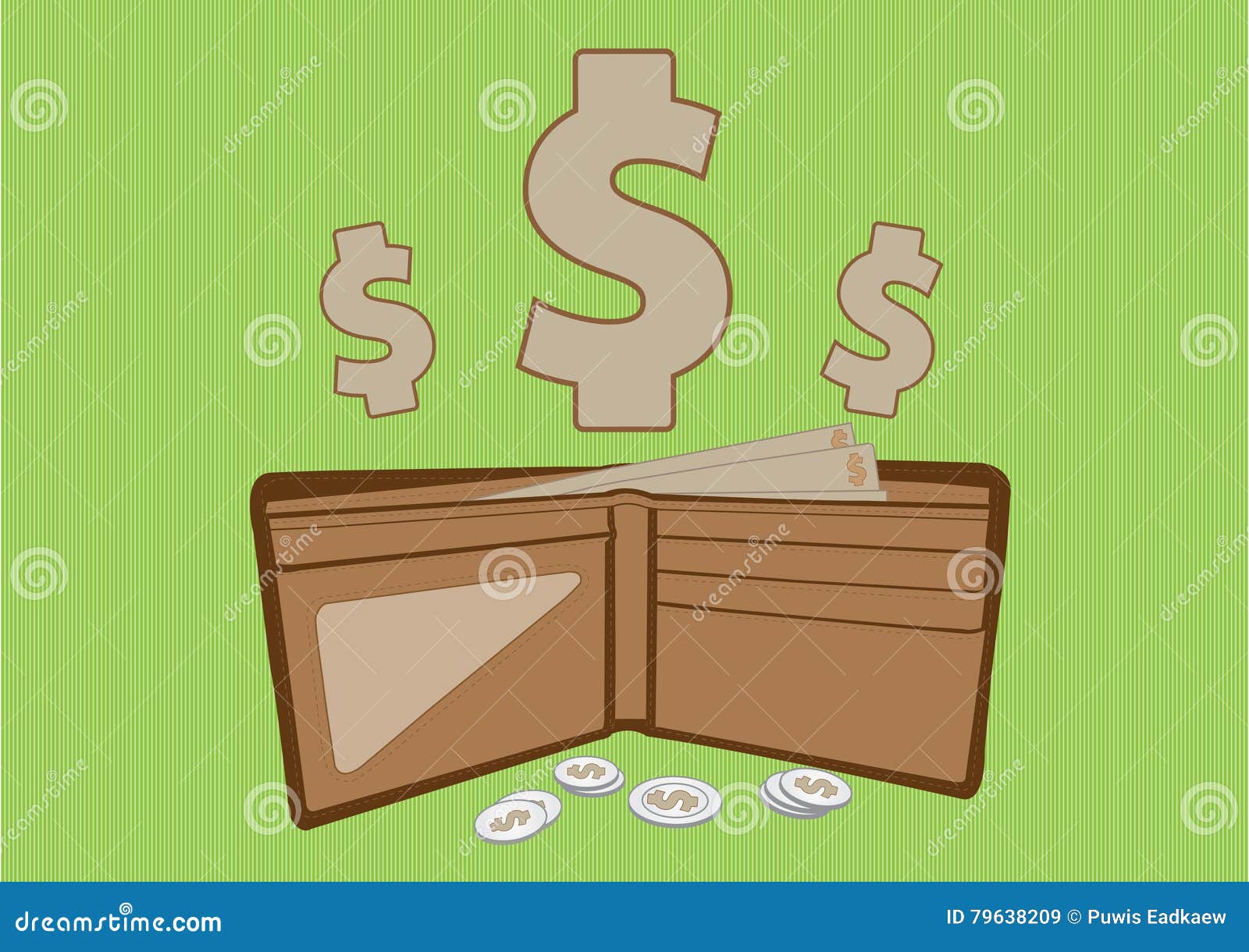Money pocket stock vector. Illustration of paying, income - 79638209