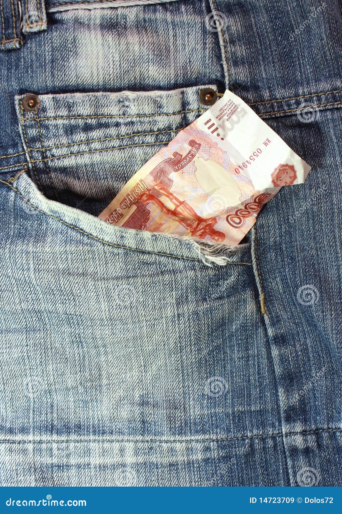 Money in pockets stock image. Image of rivet, riches - 14723709