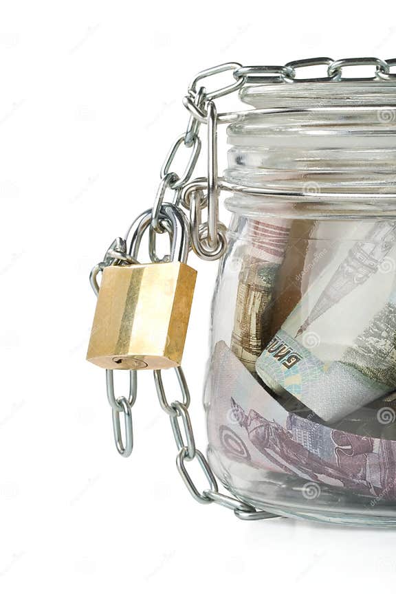Money in a pot. stock image. Image of coin, currency, debt - 7466811
