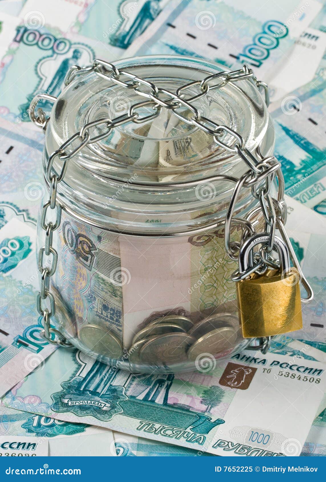 Money in a pot. stock image. Image of guard, business - 7652225