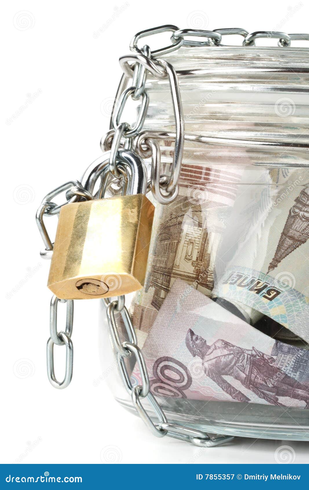 Money in a pot. stock image. Image of brass, banking, invest - 7855357