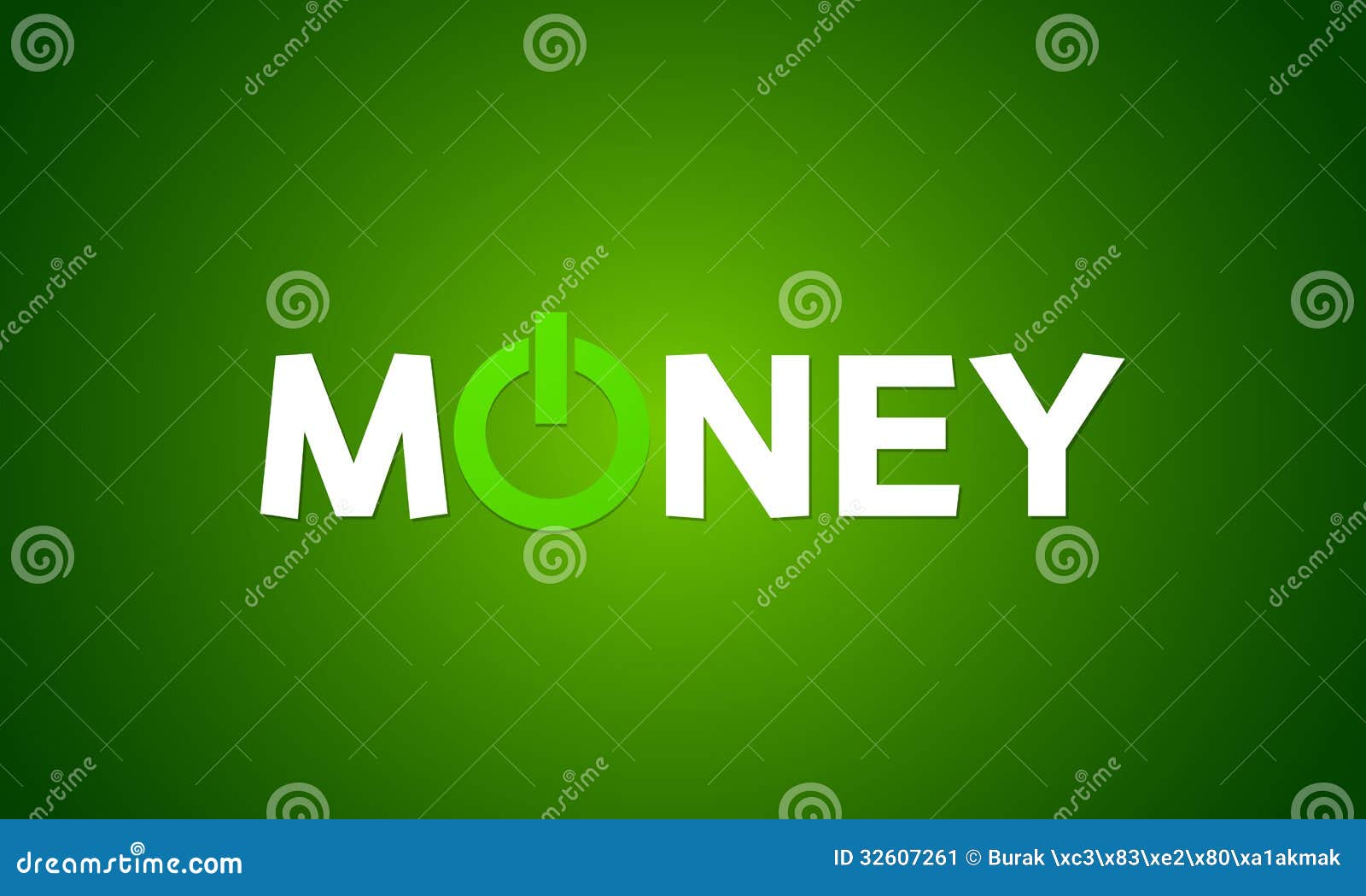 Money Power Concept stock vector. Illustration of financial - 32607261