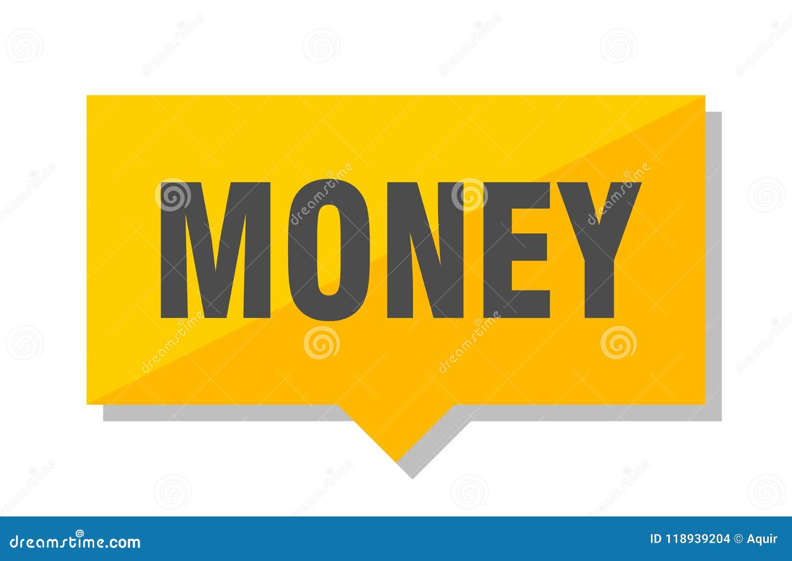Money price tag stock vector. Illustration of template - 118939204