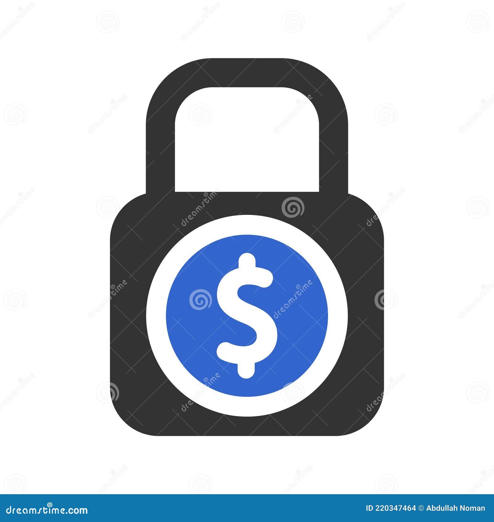 Money privacy icon design stock vector. Illustration of bank - 220347464