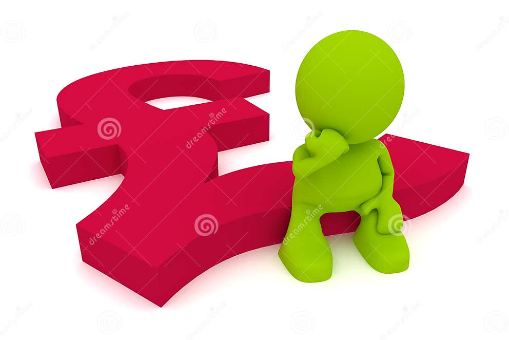 Money Problems stock illustration. Illustration of money - 18548850