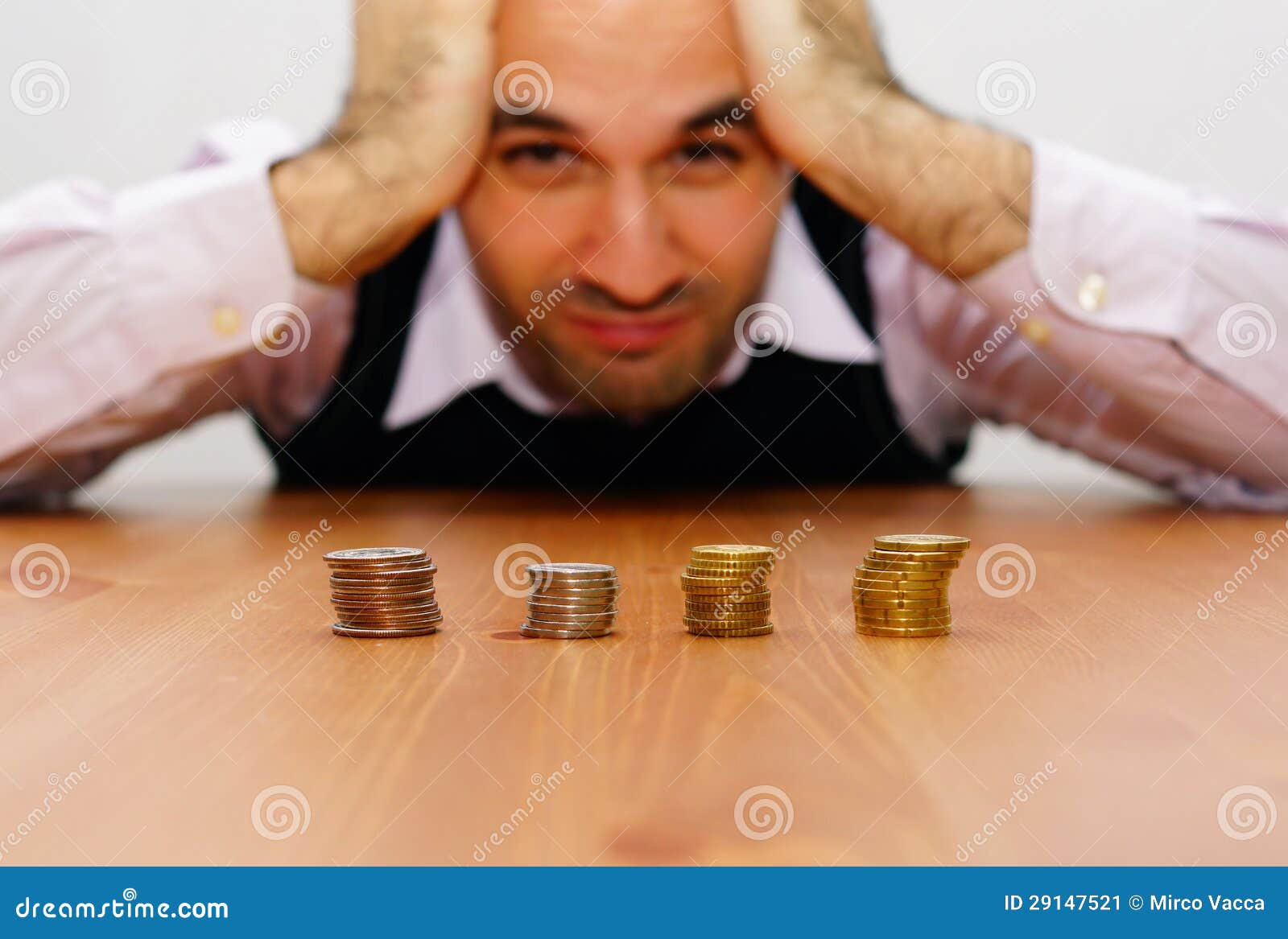 Money problems stock image. Image of adult, economy, bankrupt - 29147521