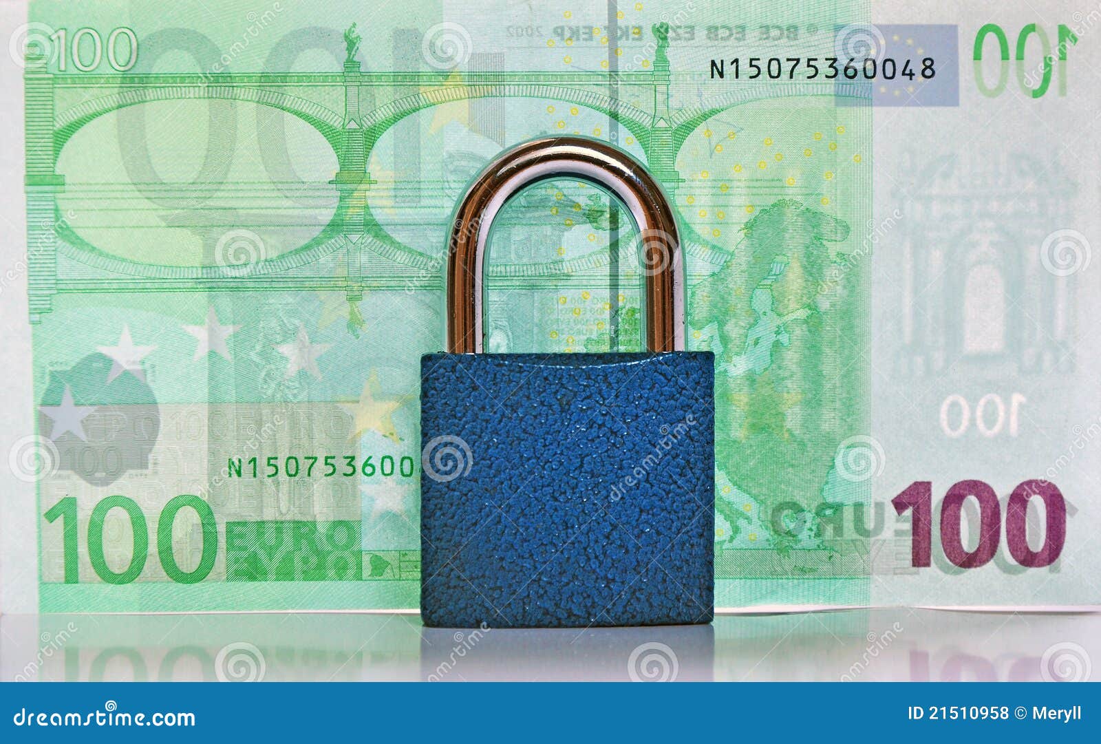 Money protection stock photo. Image of lock, inflation - 21510958