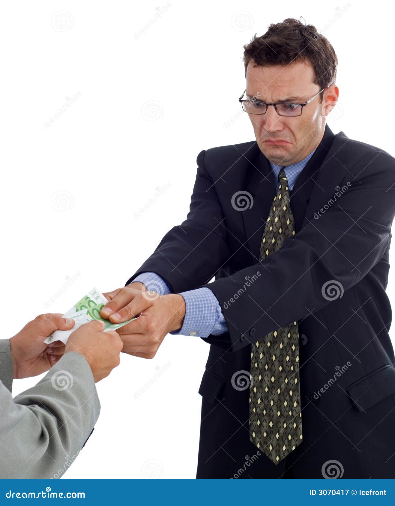 Money pulling stock image. Image of isolated, pulling - 3070417