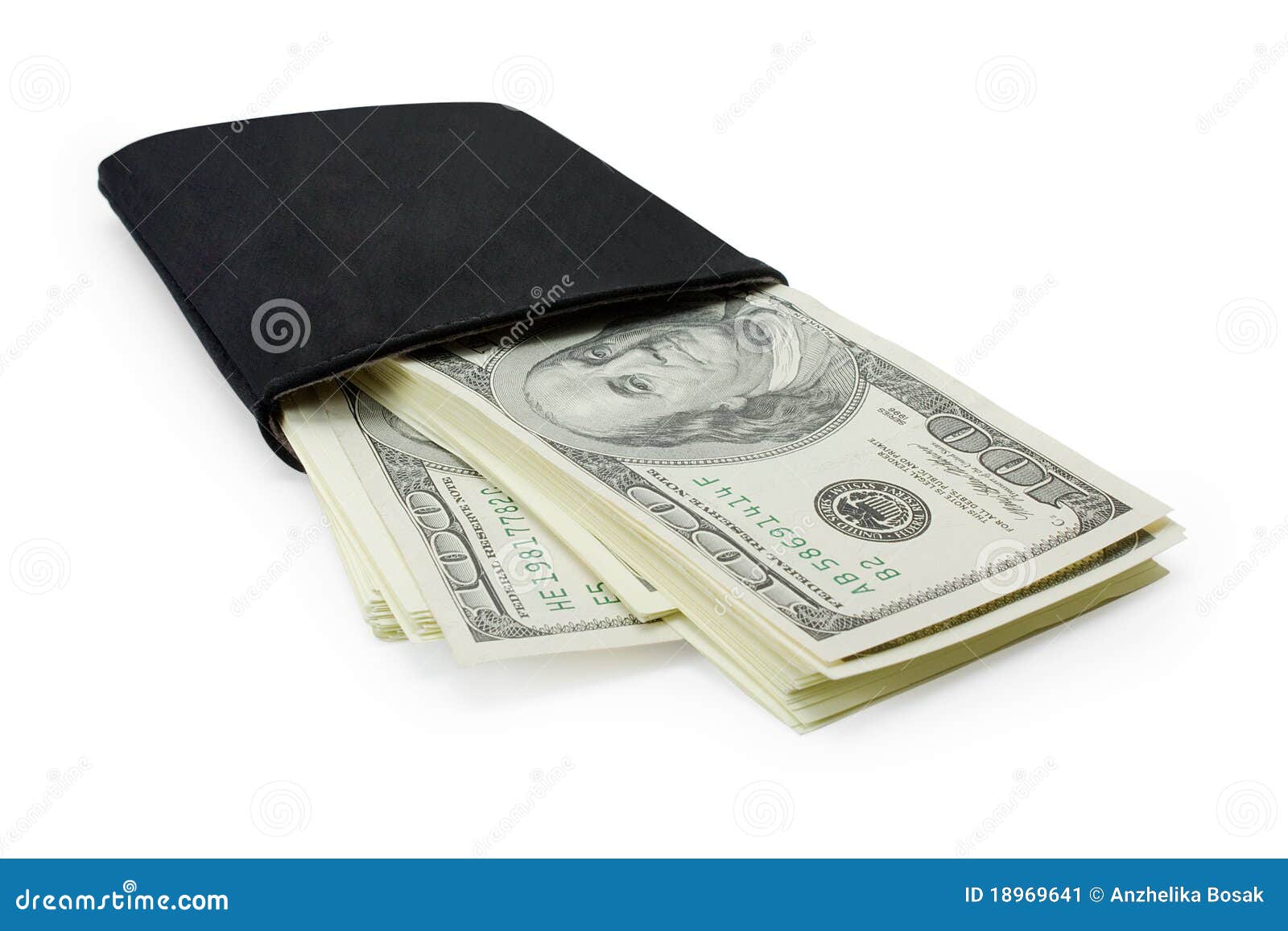 Money into the purse stock image. Image of shopping, background - 18969641
