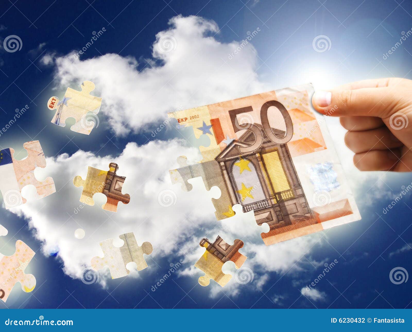 Money puzzle stock photo. Image of business, idea, money - 6230432