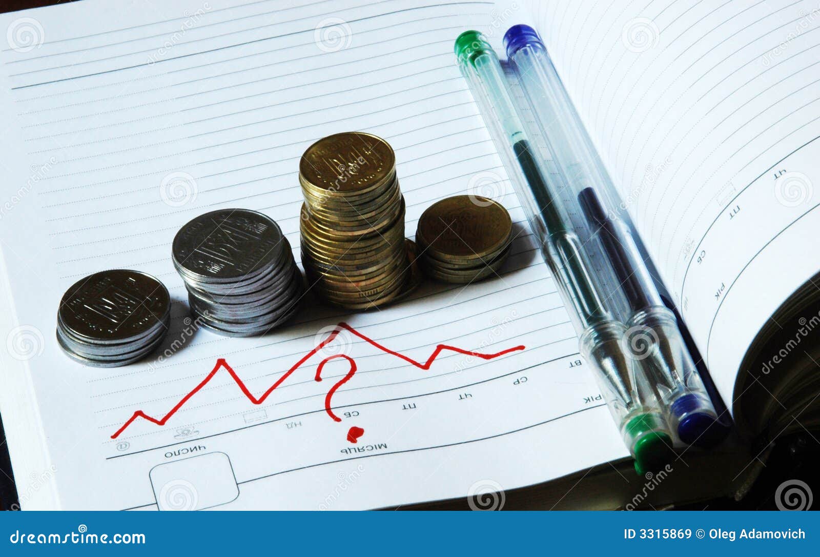 Money and questions stock image. Image of calculations - 3315869