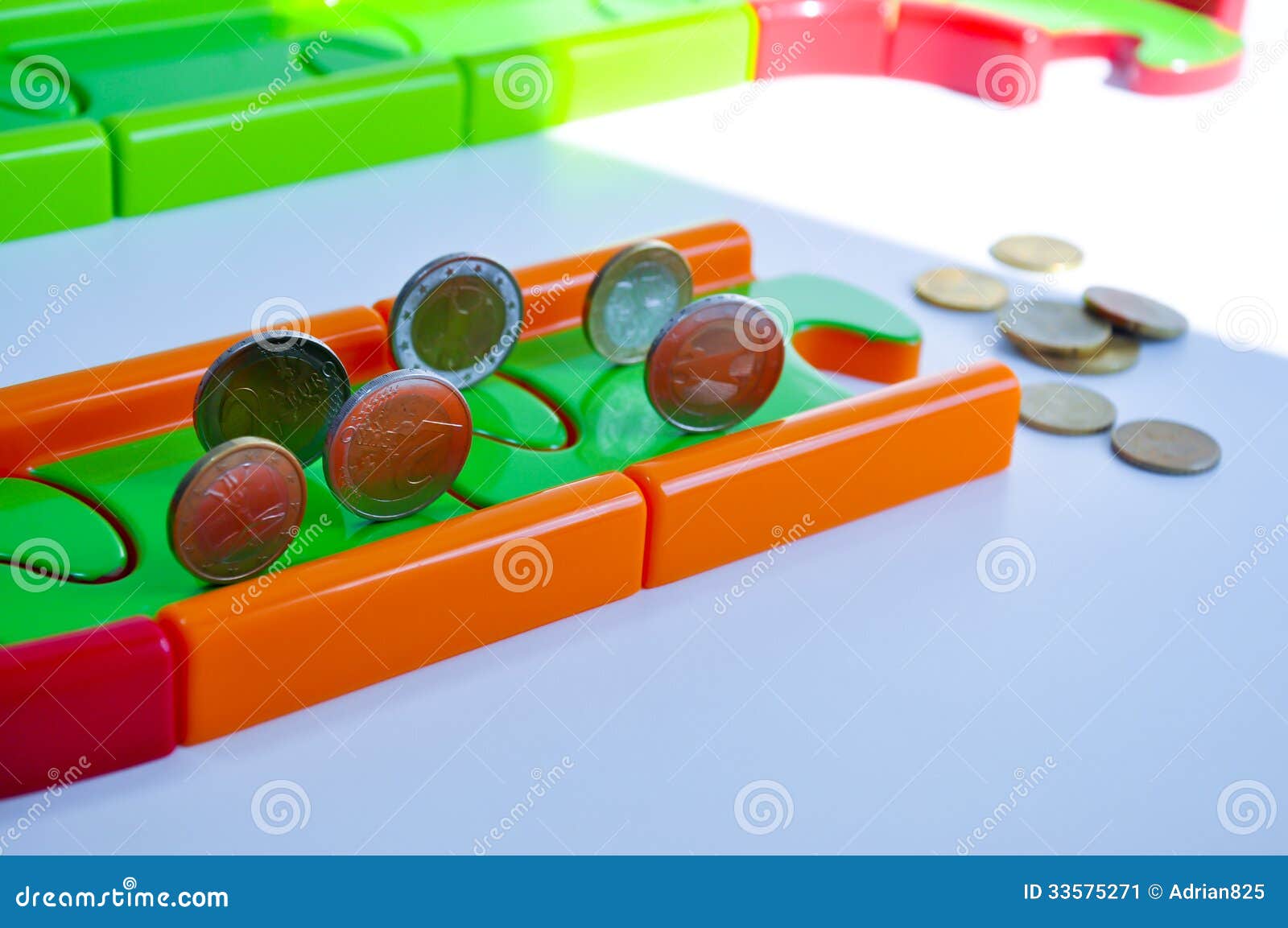 Money race stock image. Image of coins, concept, dollar - 33575271