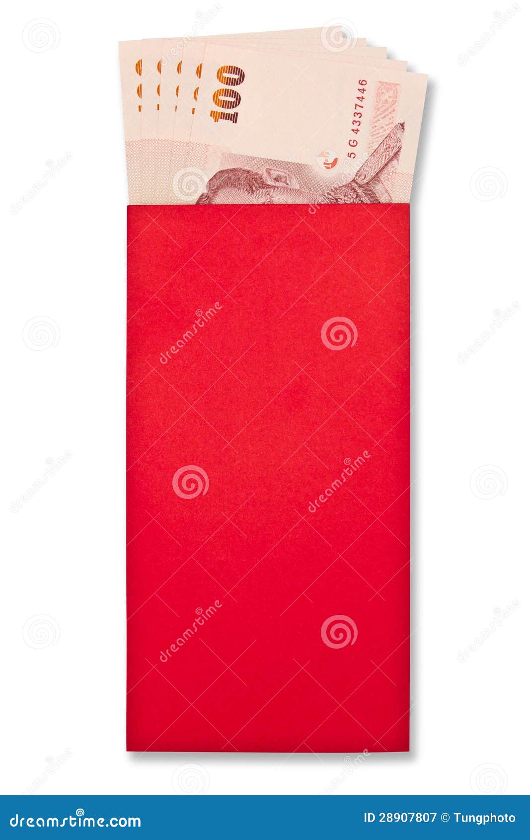 Money in red envelope stock image. Image of deposit, post - 28907807