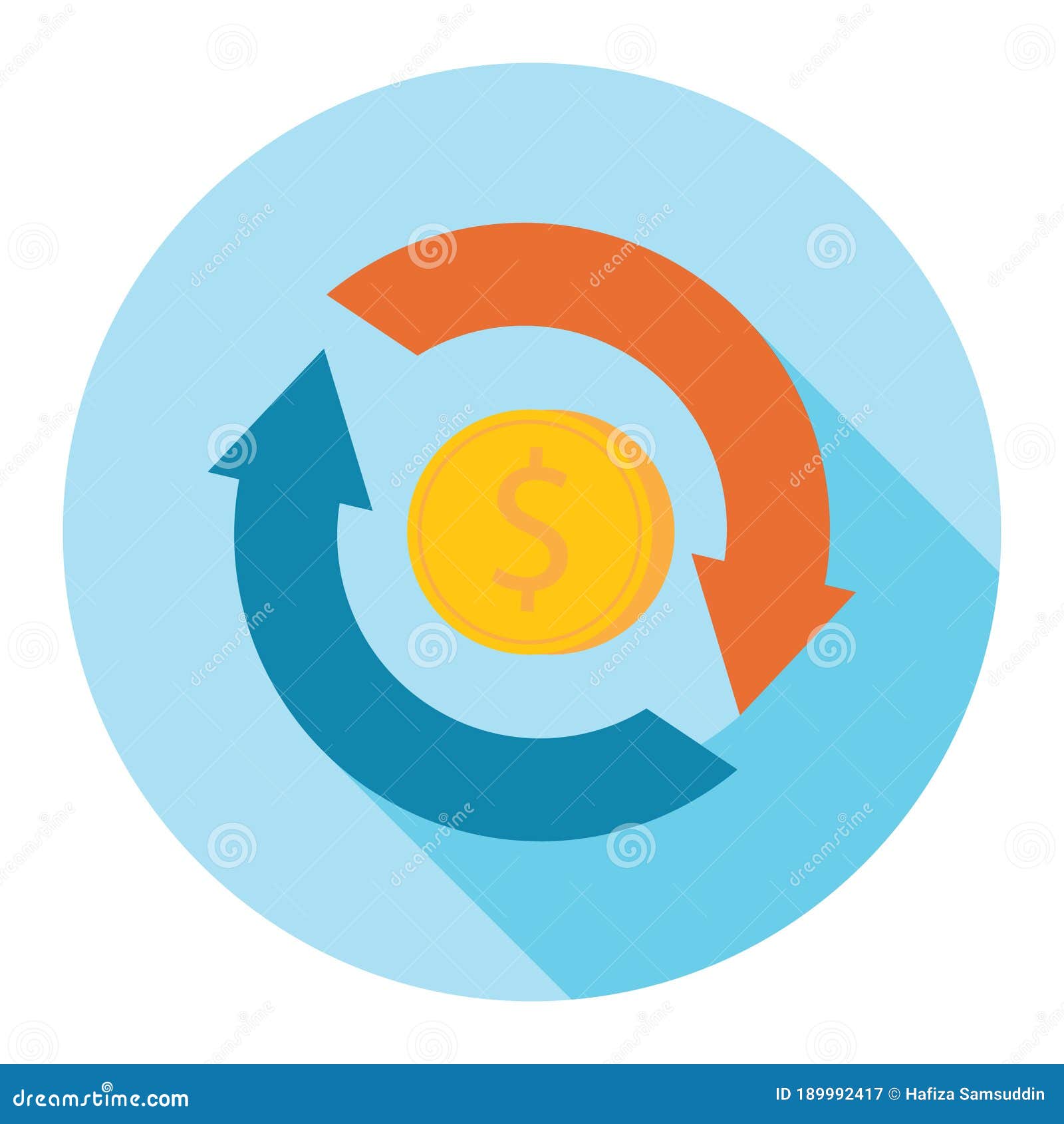 Money Reload. Vector Illustration Decorative Design Stock Vector ...