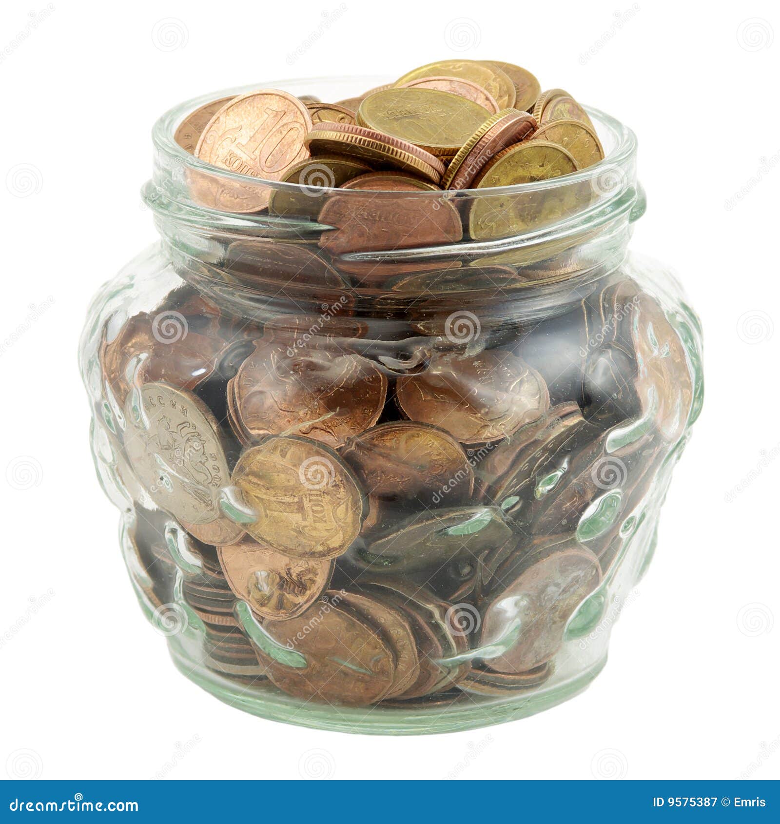 Money reserve stock image. Image of coin, container, vertical - 9575387