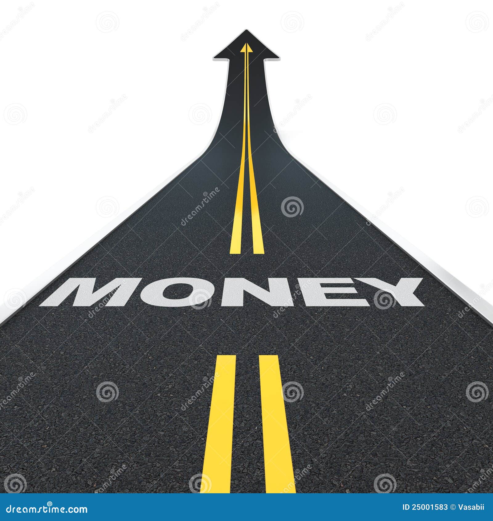 Money road stock image. Image of concepts, advice, highway - 25001583