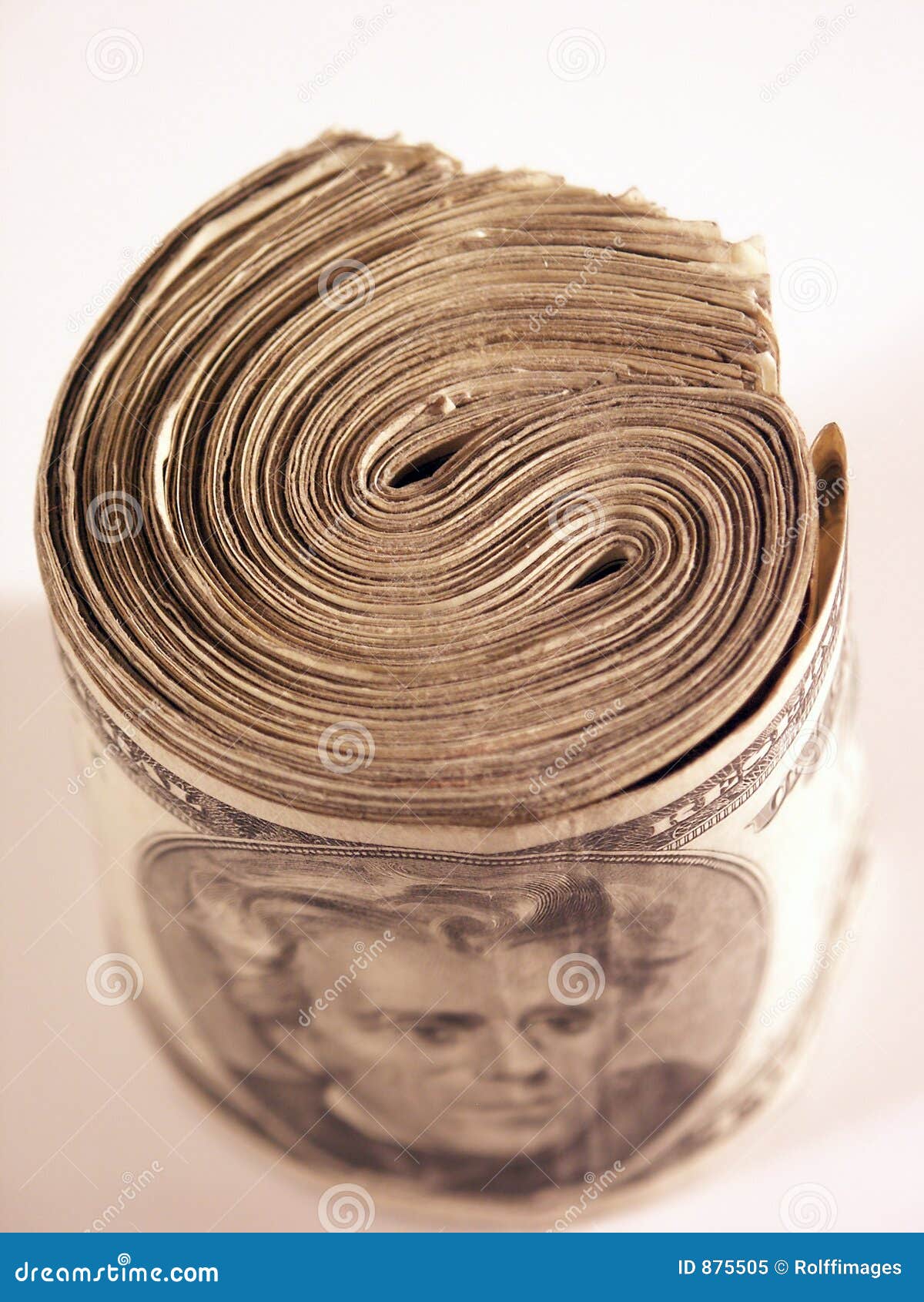 Money Roll stock image. Image of credit, dollar, house - 875505