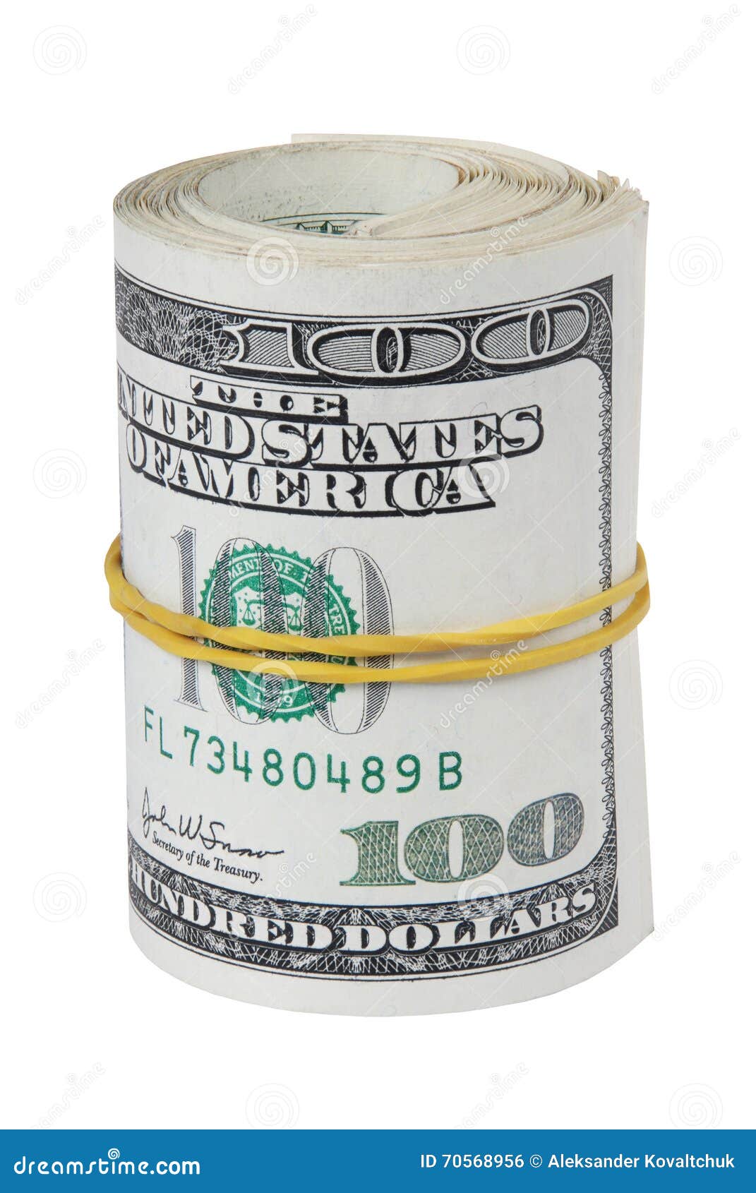 Money roll stock photo. Image of close, currency, business - 70568956