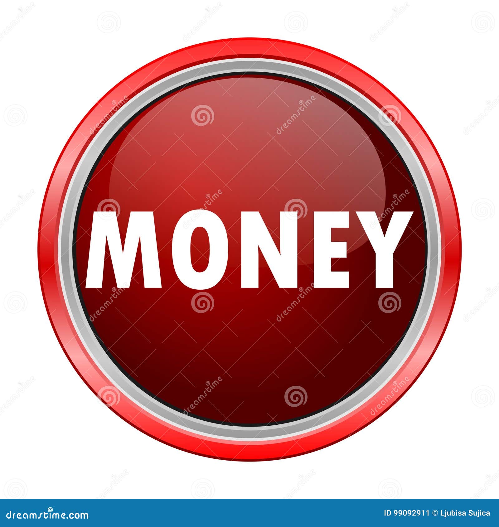 Money Round Metallic Red Button Stock Vector - Illustration of dollar ... Money Round Metallic Red Button Stock Vector - Illustration of dollar ...