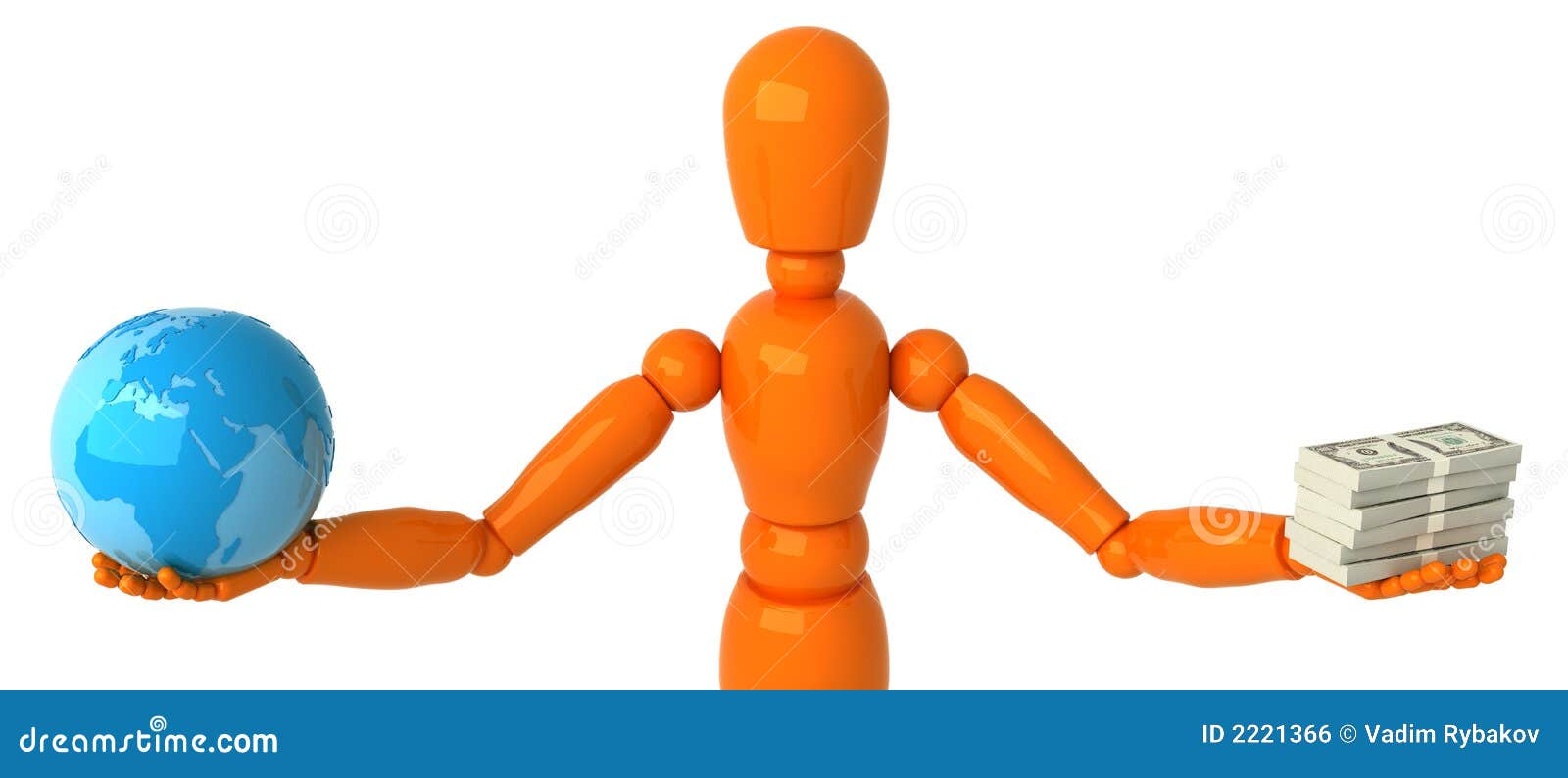 Money rule the world stock illustration. Illustration of incentive ...