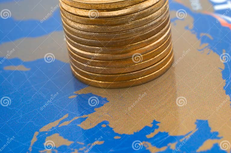 Money rule the world stock image. Image of financial, cash - 6635889