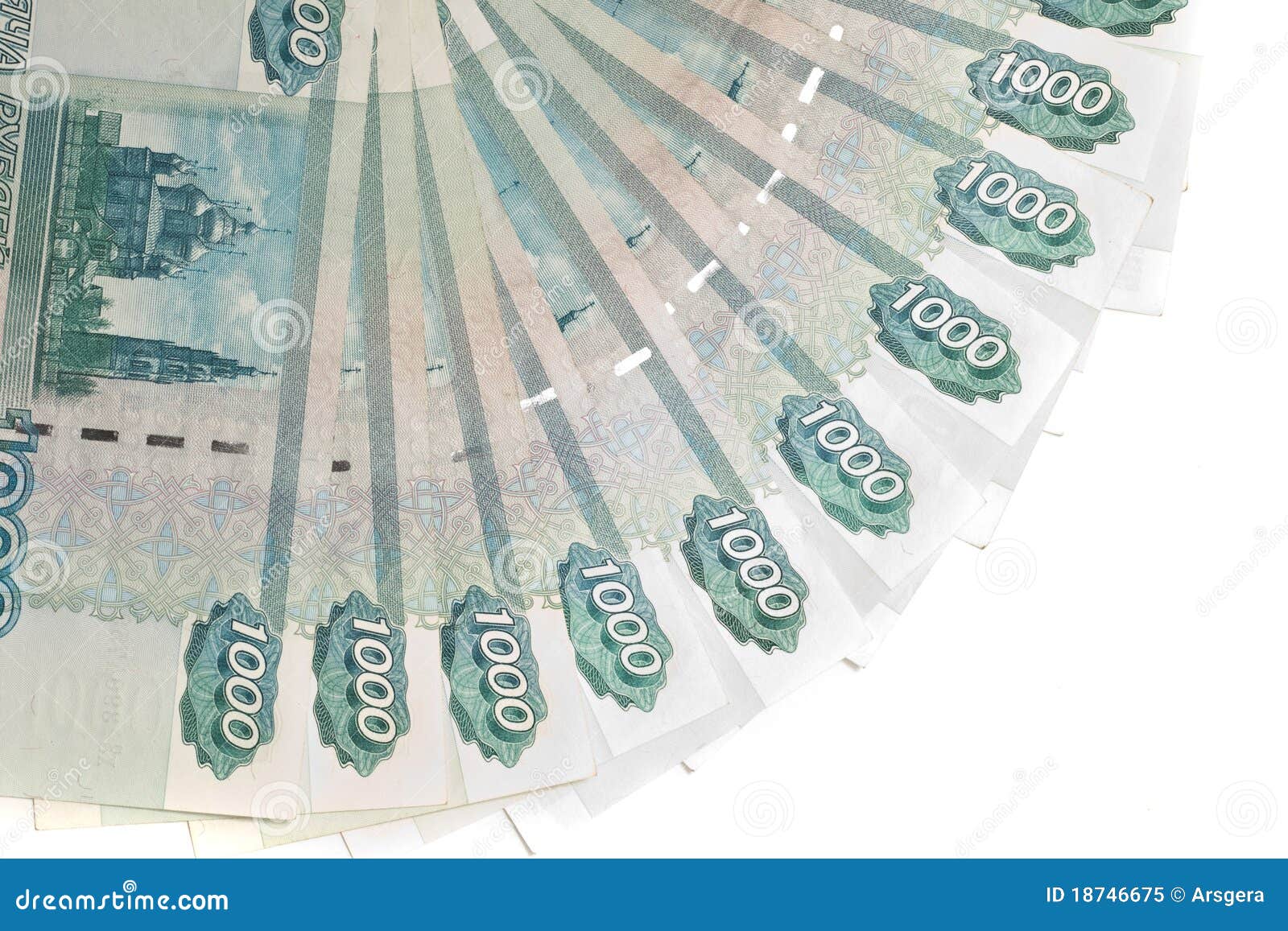 Money of Russia: 1000 Roubles Banknotes Stock Image - Image of cash ...
