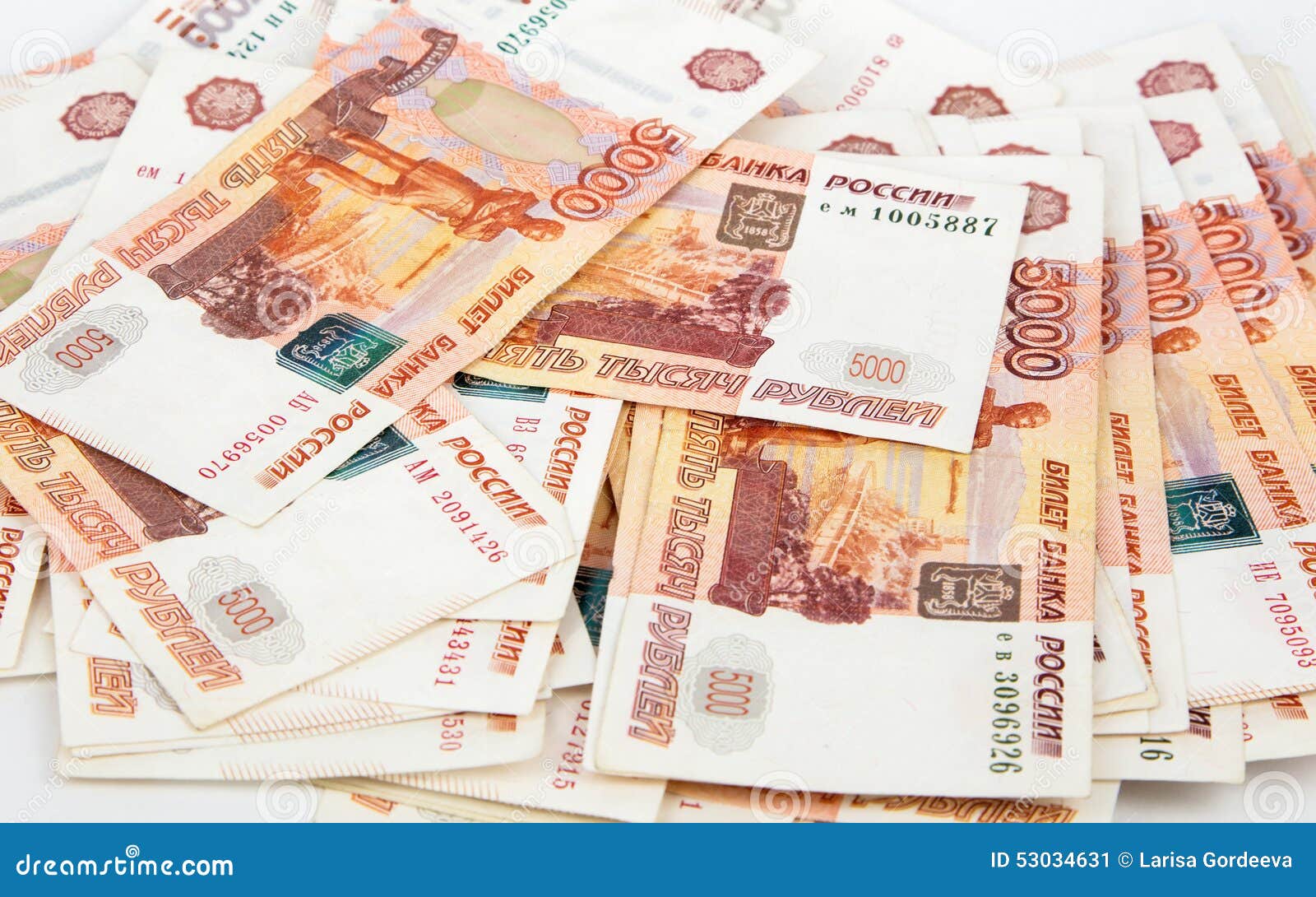 Money. Russian ruble. stock image. Image of savings, bills - 53034631