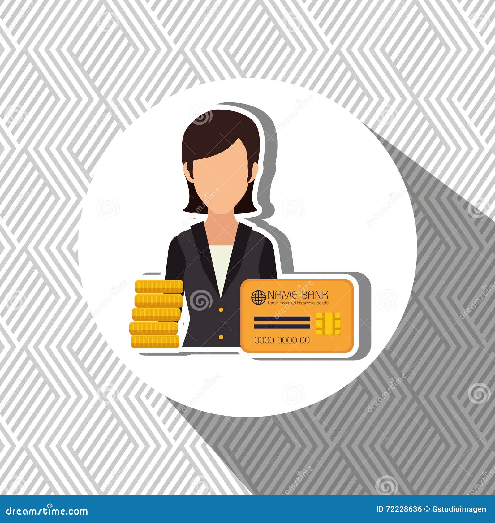 Money Saver design stock illustration. Illustration of person - 72228636