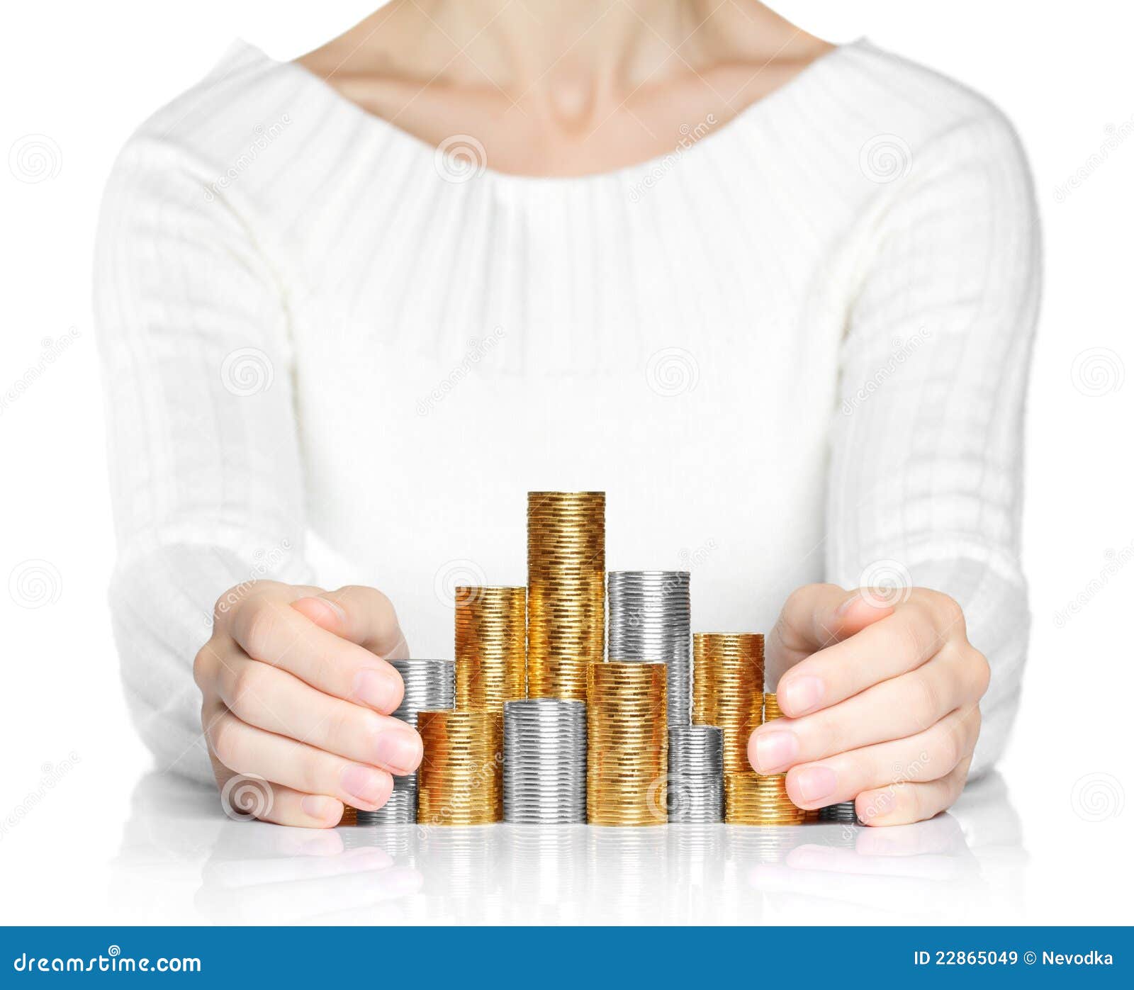 Money Saving or Care Concept Stock Image - Image of care, investment ...