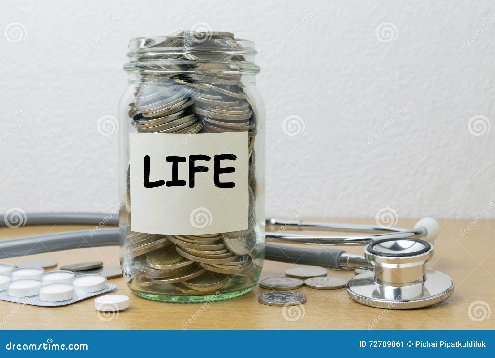 Money saving for life stock image. Image of education - 72709061