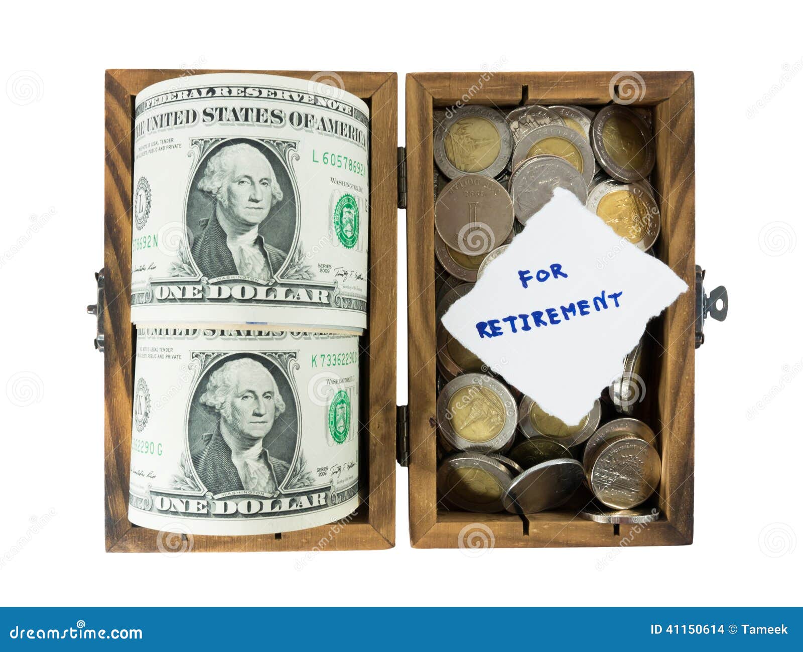 Money Saving for Retirement Stock Photo - Image of family, account ...