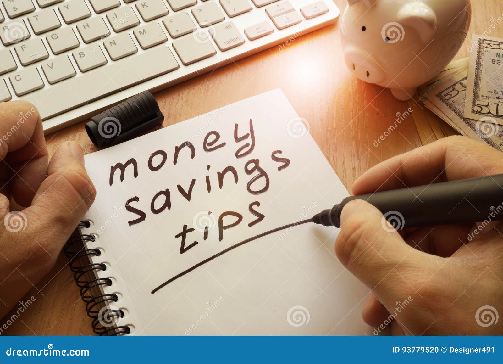 Money saving tips. stock photo. Image of investment, economy - 93779520