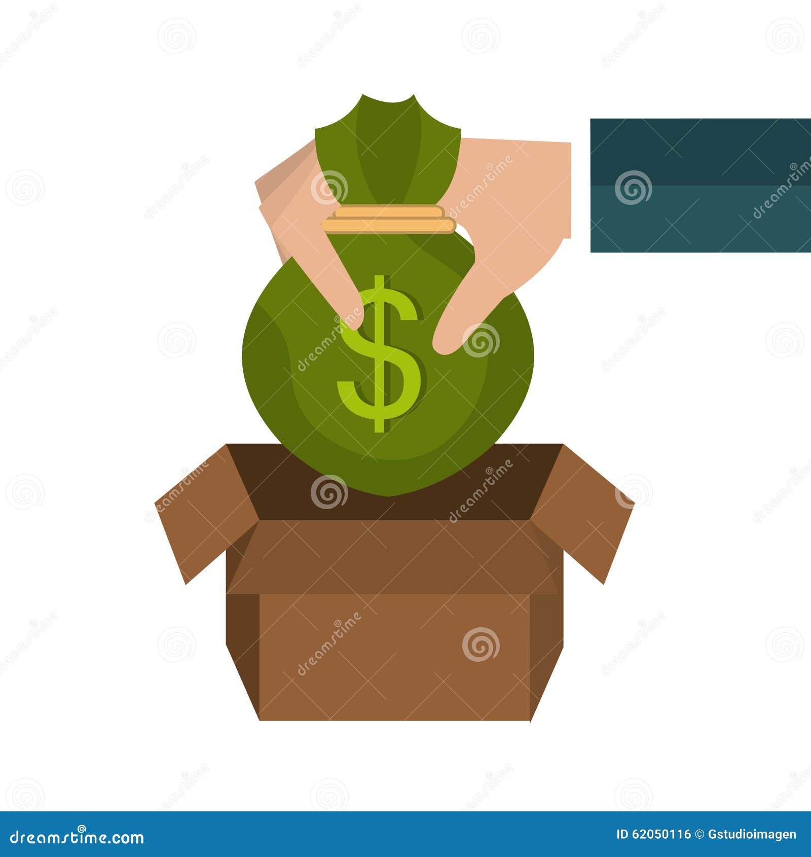 Money savings graphic stock vector. Illustration of bank - 62050116