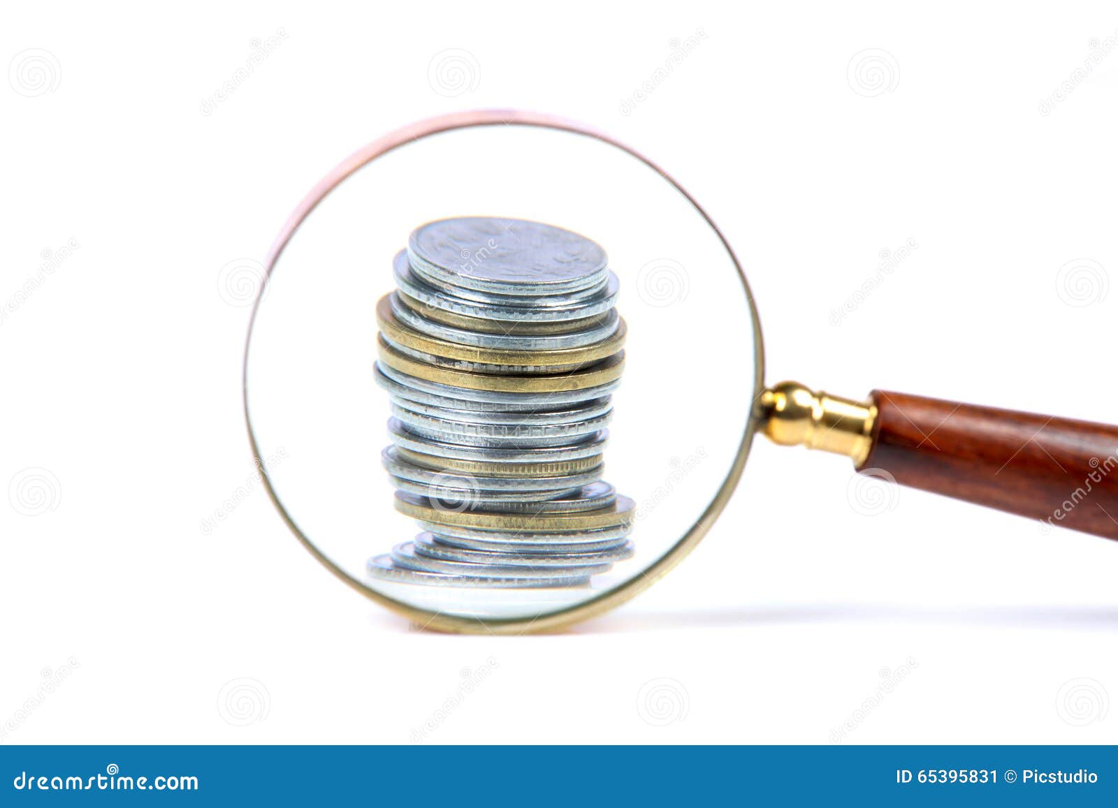 Money search stock image. Image of search, money, magnifying - 65395831