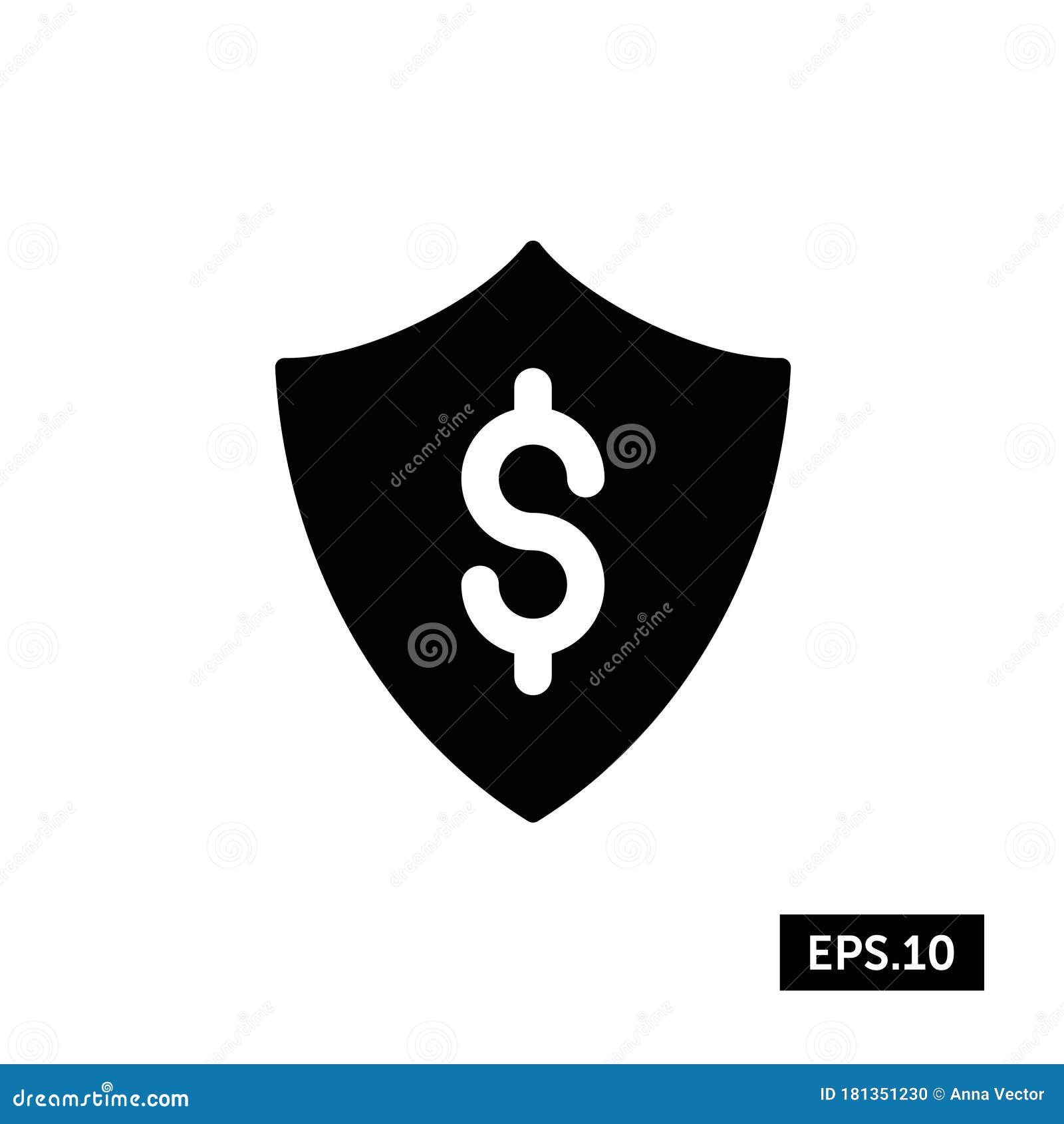 Money Secure Icon, Money Secure Sign/Symbol Vector Stock Vector ...